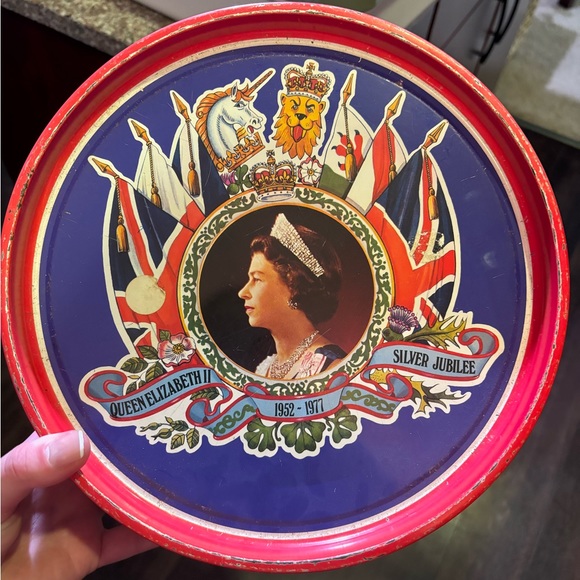 Other | Queen Elizabeth Ii Silver Jubilee Tin 1952 1977 Nabisco Tea ...